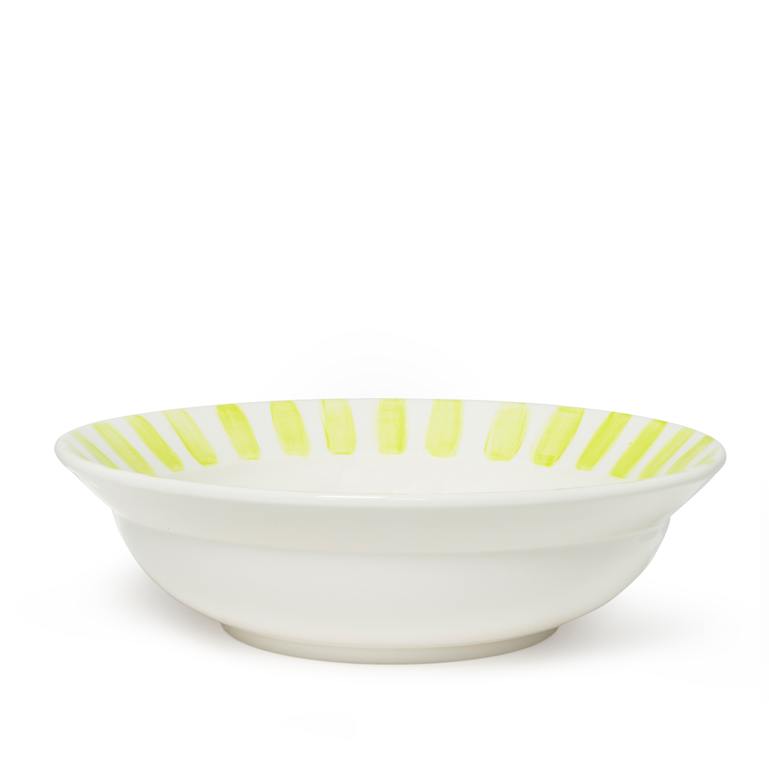 Tulip Rimmed Bowl : Earthenware : Countryside - Unique & Unity