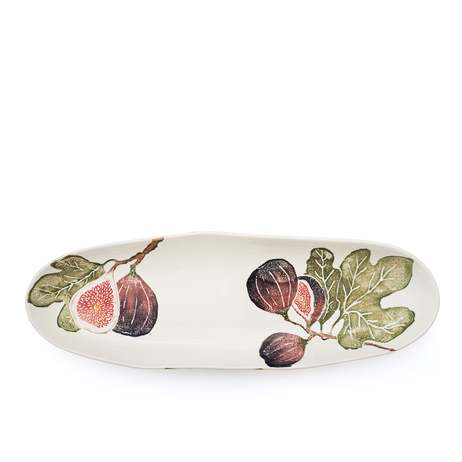 Oval Shallow Platter - Handmade in Italy - Unique & Unity