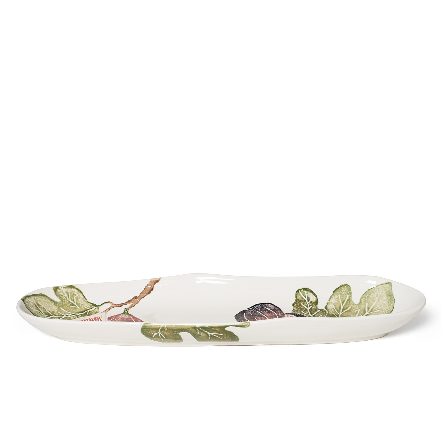 Oval Shallow Platter - Handmade in Italy - Unique & Unity