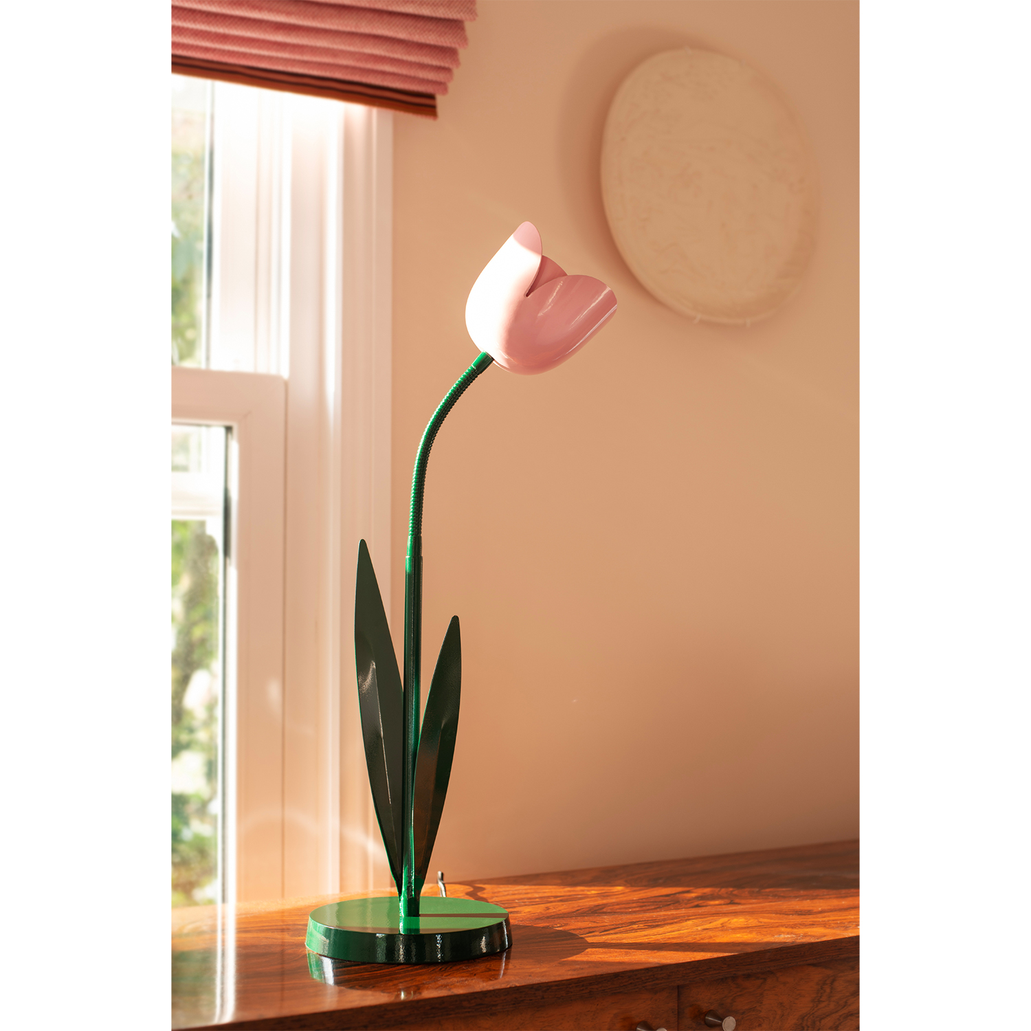 Tulip Table Lamp Pink | Flower Lights by BlissHome - Unique & Unity