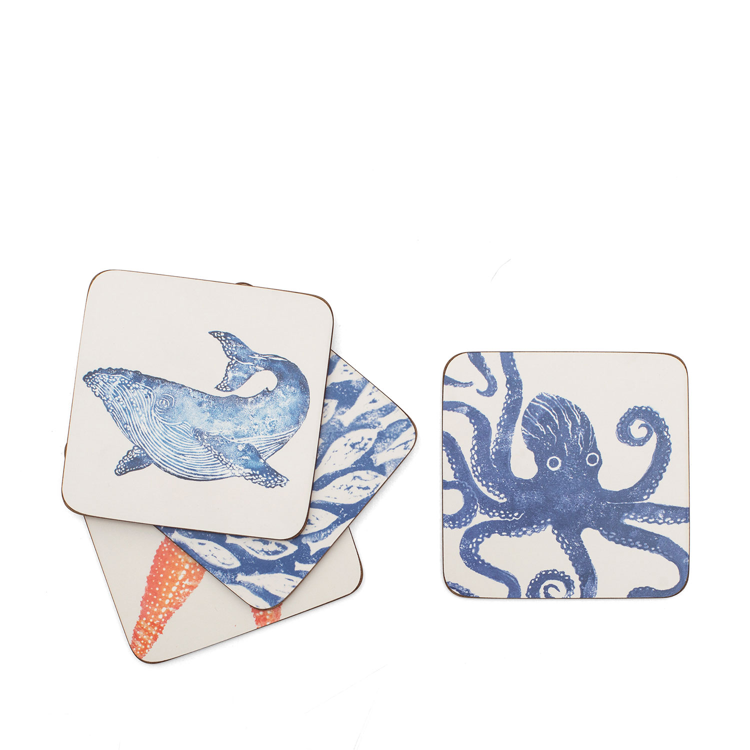 Creatures Coasters Set/4 - Unique & Unity