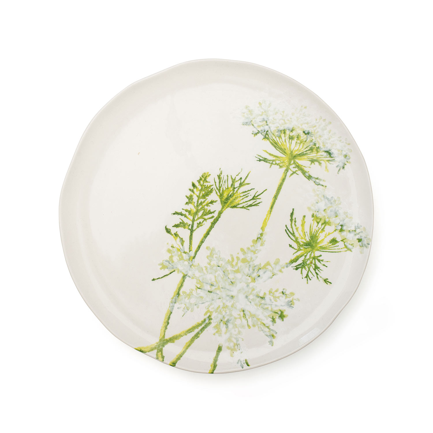 Cow Parsley : Dinner Plate : Countryside - Unique & Unity
